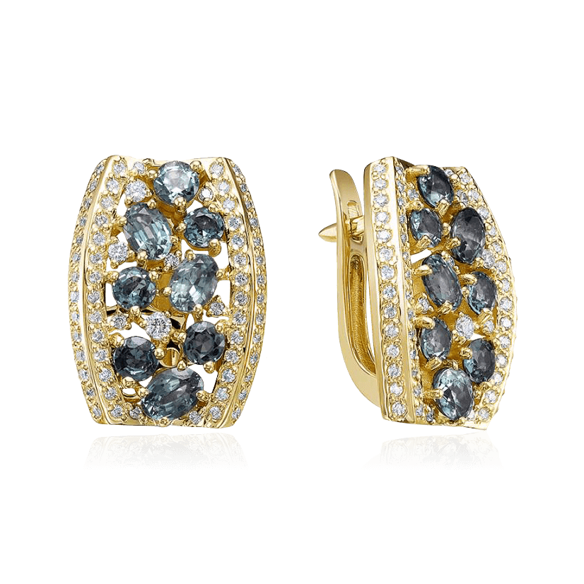 Серьги женские – купить в Москве ювелирные серьги из золота | DIAMONDS ...